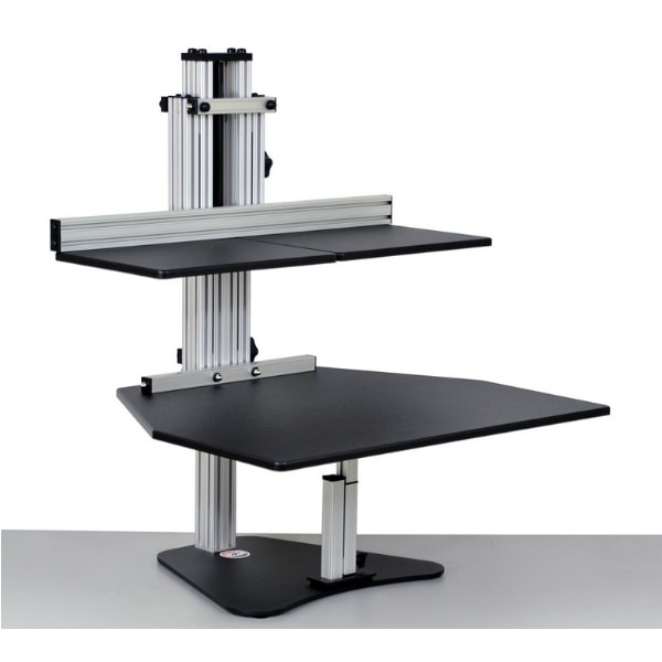 Ergo Desktop Dual Kangaroo Standing Desk Converter - Standing Desk Nation
