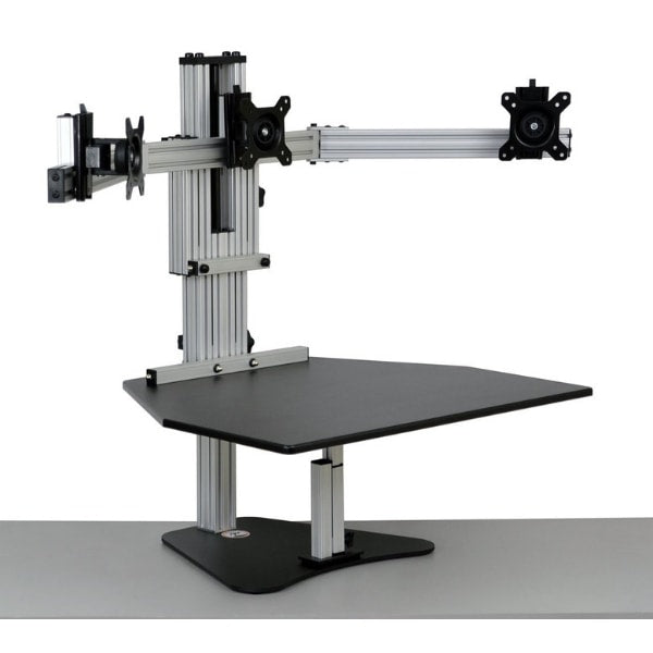 Ergo Desktop Kangaroo Tri-Elite Standing Desk Converter - Standing Desk ...