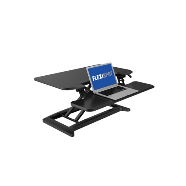 Flexispot M7M 35 inch Alcove Standing Desk Converter - Standing Desk Nation