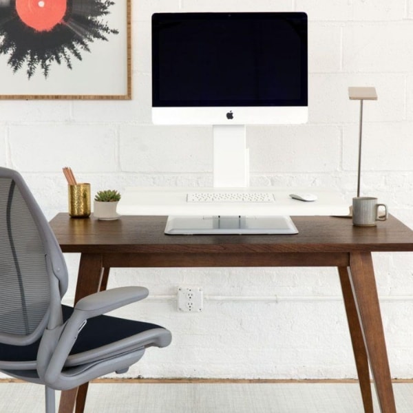 Humanscale QuickStand Eco Height Adjustable Workstation - Standing Desk ...