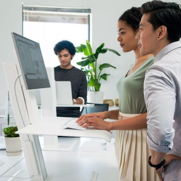 Humanscale QuickStand Eco Height Adjustable Workstation - Standing Desk ...