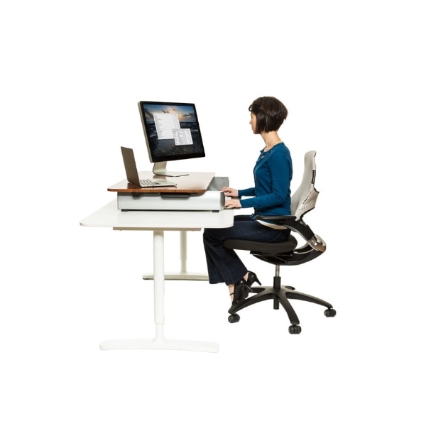 InMovement Standing Desk Converter DT2 - Standing Desk Nation