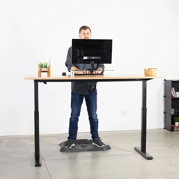 VIVO Crank Height Adjustable Desk Base - DESK-V101M – Standing Desk Nation