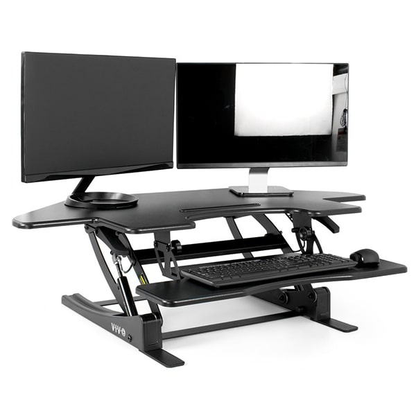 Corner Standing Desk Converters - Standing Desk Nation