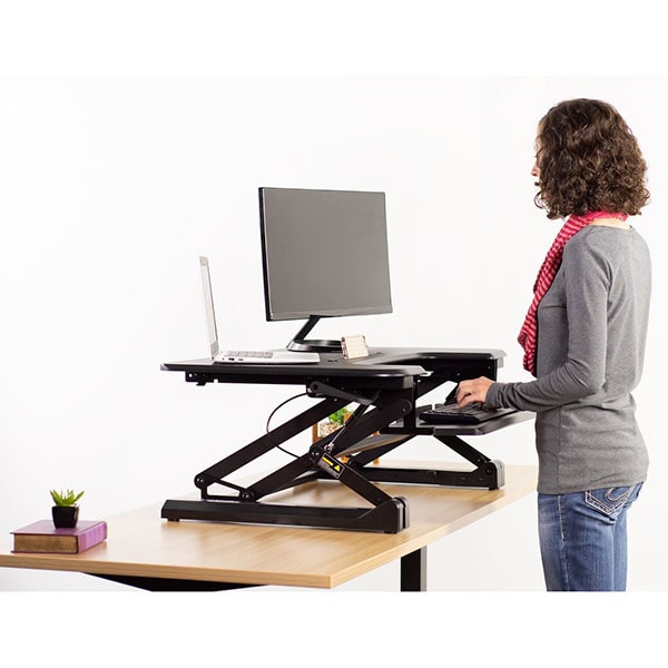 VIVO DESK-V000T Standing Desk Converter - Standing Desk Nation
